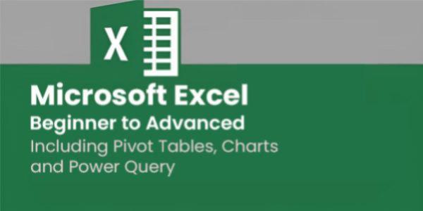 Microsoft Excel from Beginner to Advanced: Including Pivot Tables ...